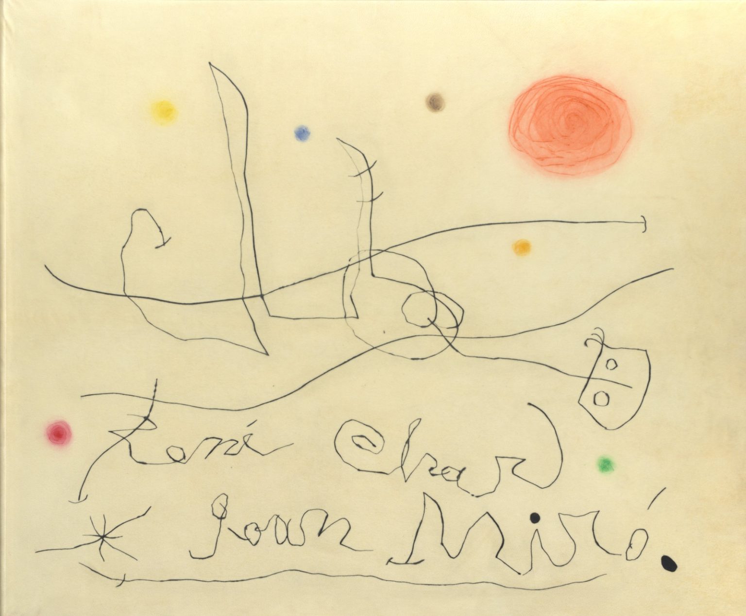 Joan Miró - René Char, Flux de l'aimant du 2 avril au 1er juin 2025 - MDAM